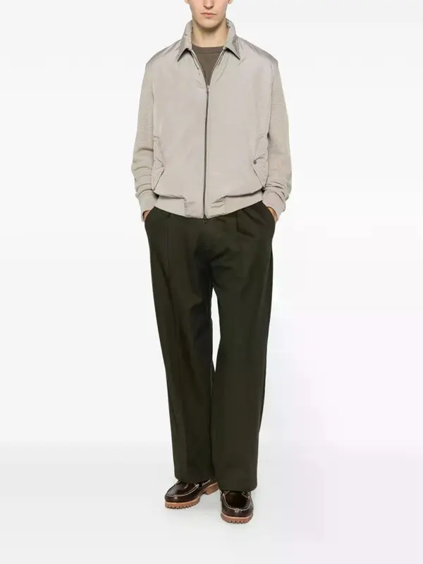 Herno Panelled Waffle-knit Jacket