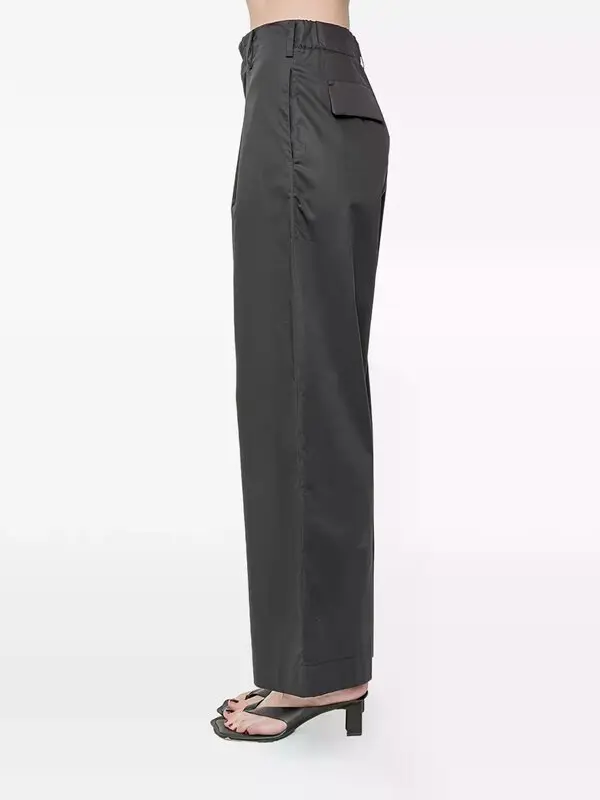 SUSANNE BOMMER Pleated Wide-leg Trousers