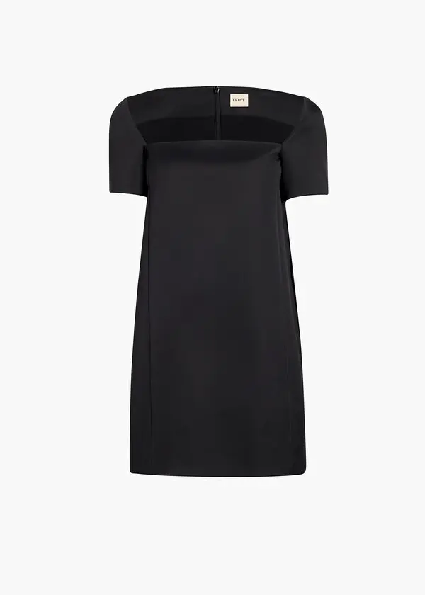Khaite Benji Mini Dress - Black