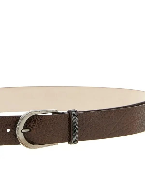 Brunello Cucinelli Glossy Jewel Belt