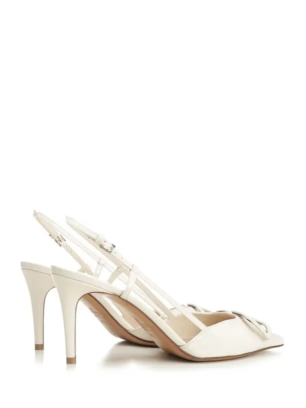 Valentino Garavani V Logo Signature Slingback Pumps