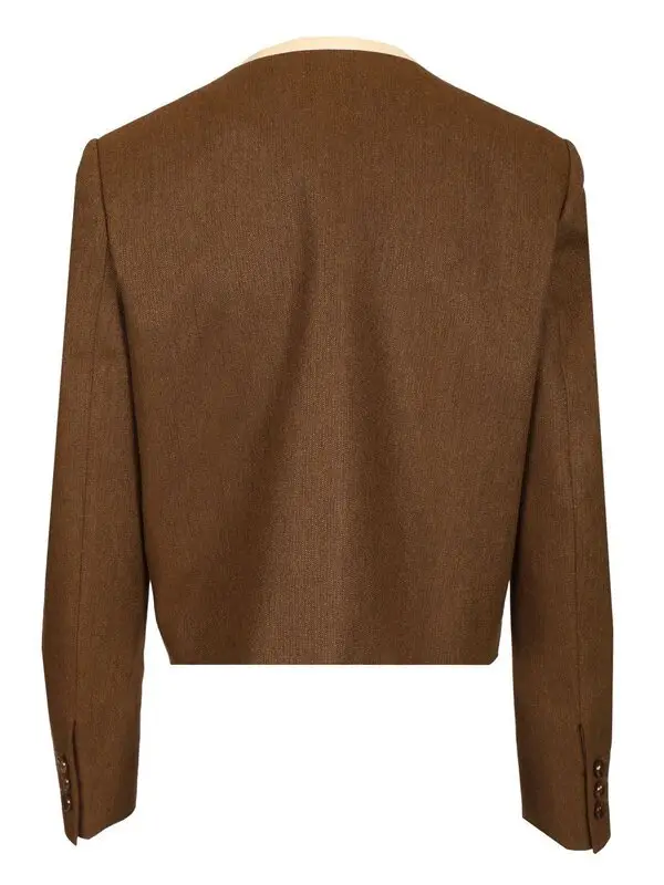 BLAZÉ MILANO Silk Bolero Jacket