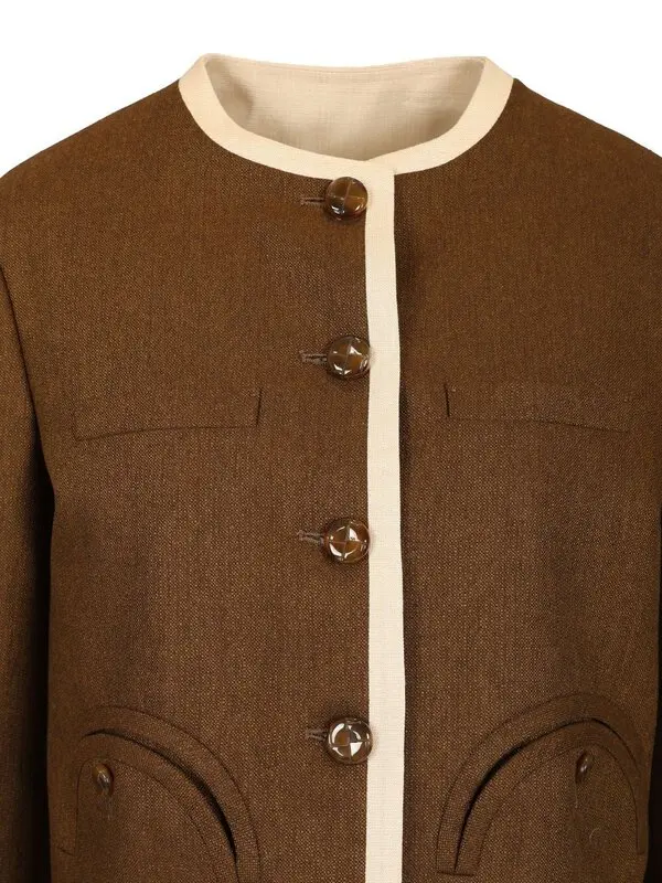 BLAZÉ MILANO Silk Bolero Jacket