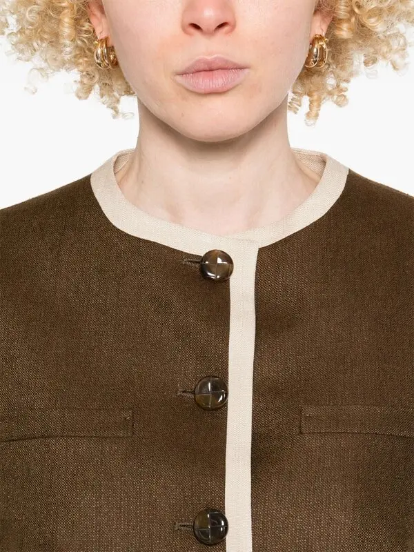 BLAZÉ MILANO Silk Bolero Jacket