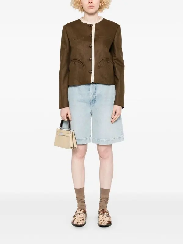 BLAZÉ MILANO Silk Bolero Jacket