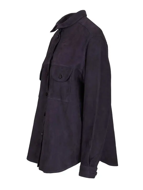 BLAZÉ MILANO Suede Shirt