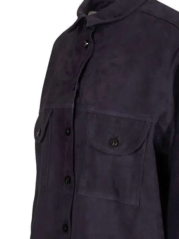 BLAZÉ MILANO Suede Shirt