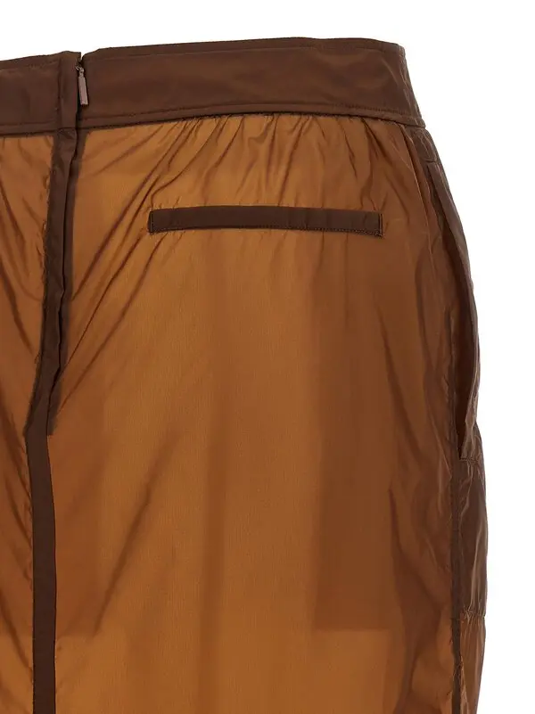 Saint Laurent Midi Skirt - Brown