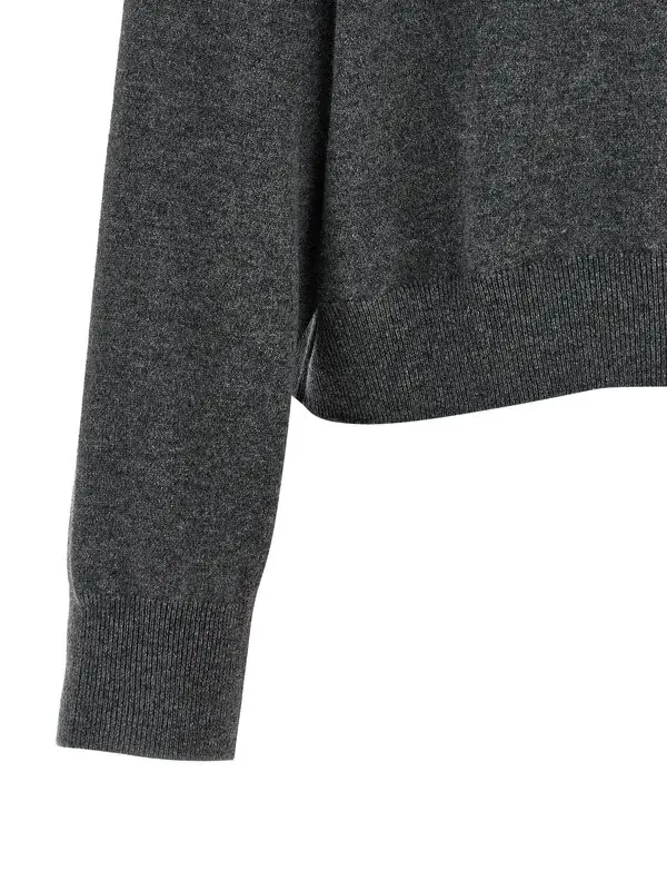 Brunello Cucinelli Cashmere Sequin Pattern Turtleneck Sweater