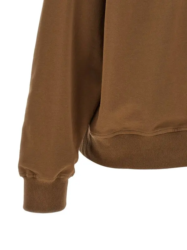 Brunello Cucinelli Shiny Trims" Monile Hoodie - Brown