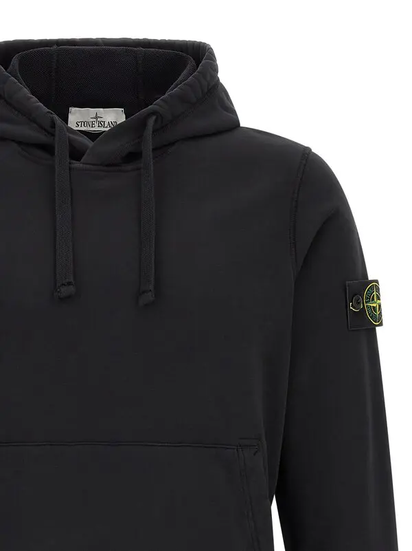 Stone Island 6100062 Garment-dyed Organic Cotton Hoodie