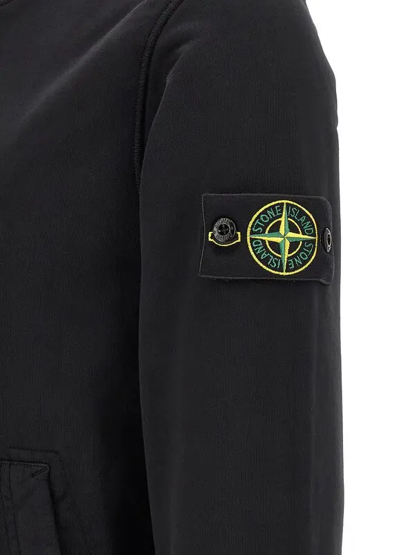 Stone Island 6100062 Garment-dyed Organic Cotton Hoodie