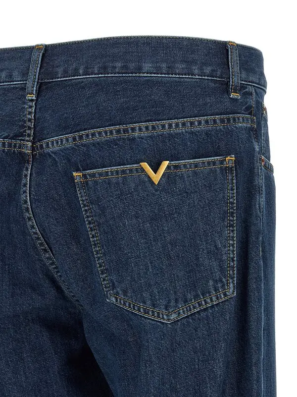 Valentino Garavani Straight Leg Jeans