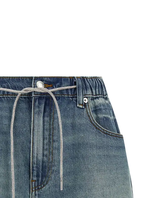 Alexander Wang Marathon Denim Shorts