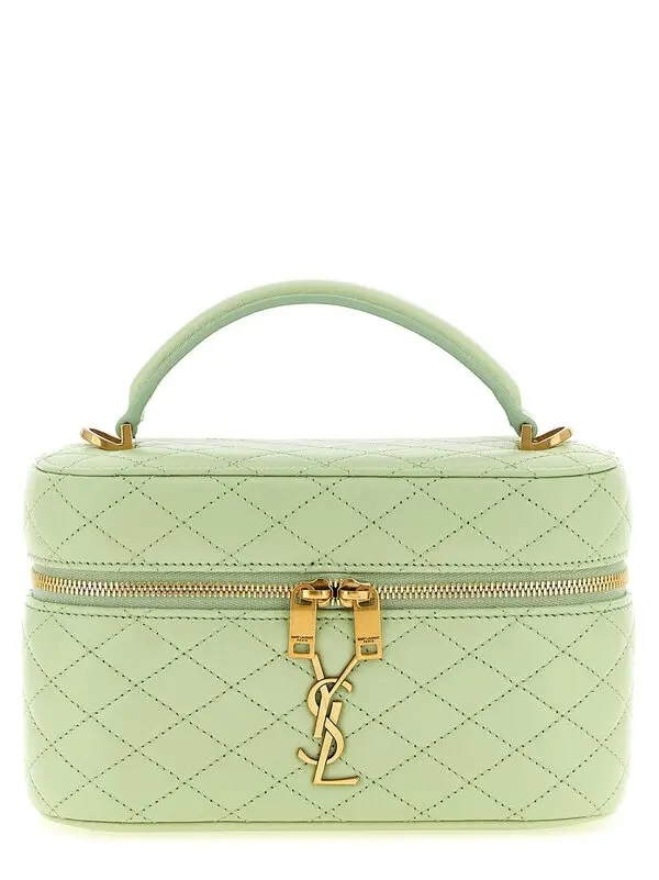 Saint Laurent Gaby Vanity Handbag - Green