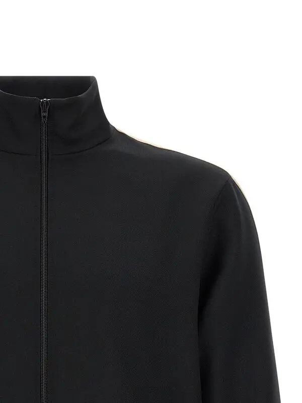 Valentino Garavani Vgold Tech Fabric Track Jacket - Black
