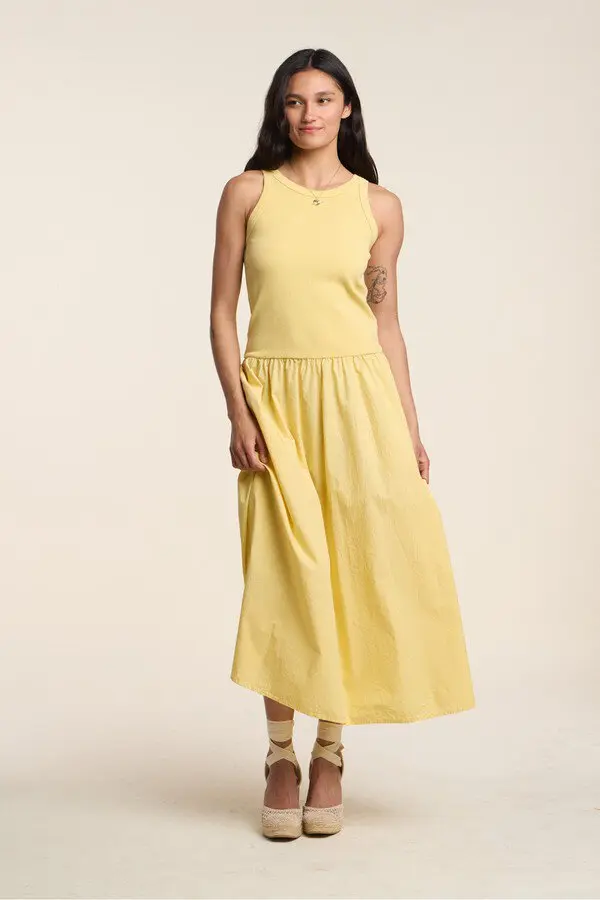 Velvet By Graham & Spencer Romilly Dress - Yellow
