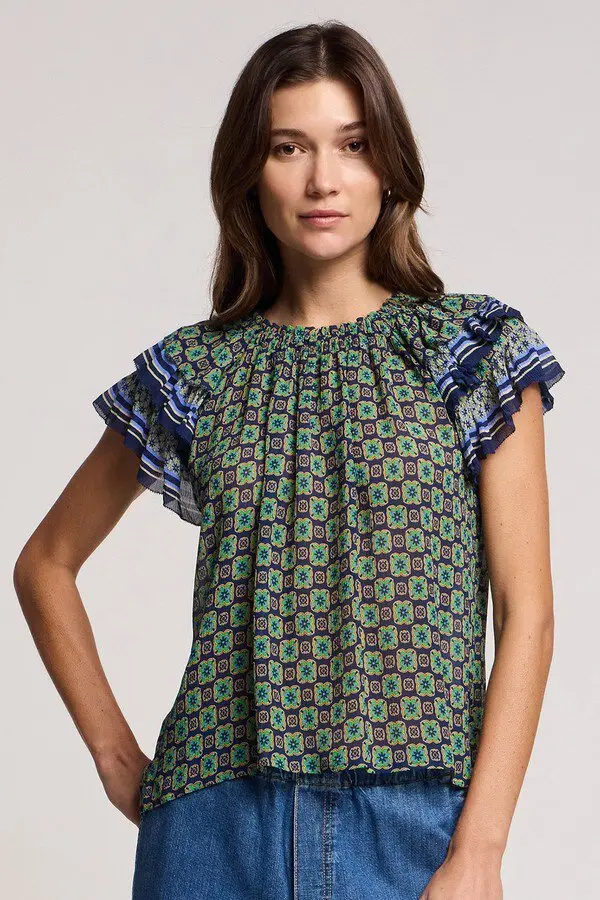 Velvet By Graham & Spencer Dahlia Top - Stripe