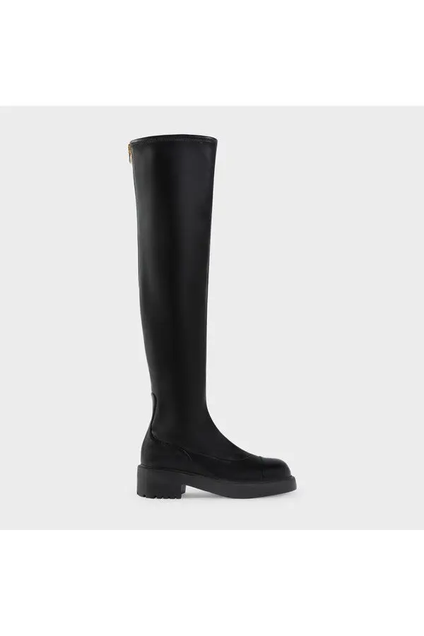 GIUSEPPE ZANOTTI Diran Over The Knee Boots - Black