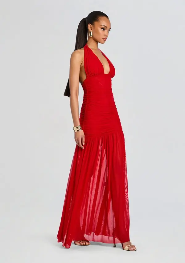 SEROYA Teghan Mesh Gown