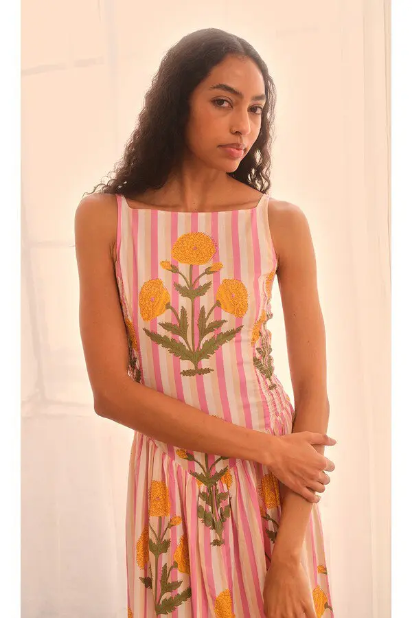 Saylor Kearney Midi Dress