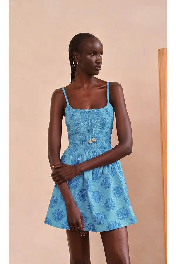 Saylor Lapis Dress