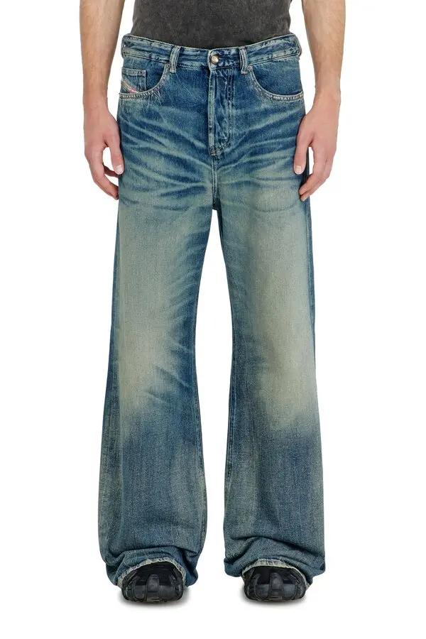DIESEL® D-rise Relaxed Low Waist Jeans - Blue