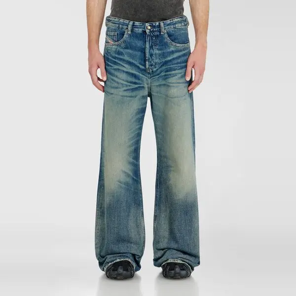 DIESEL® D-rise Relaxed Low Waist Jeans - Blue