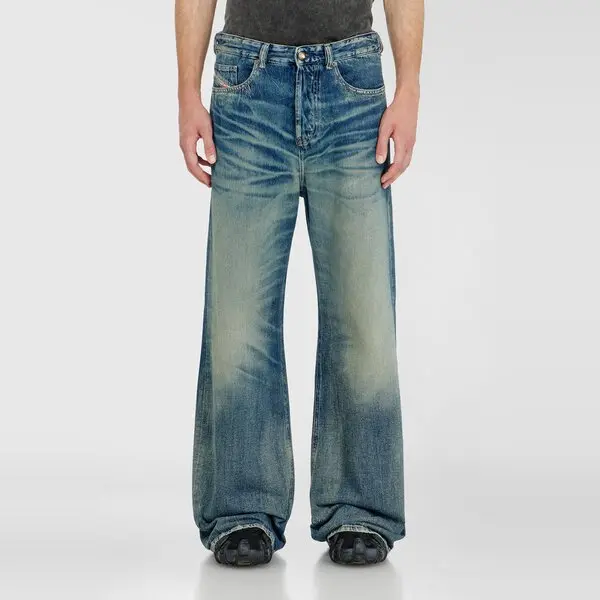 DIESEL® D-rise Relaxed Low Waist Jeans - Blue