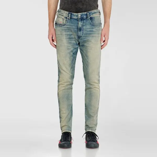 DIESEL® Slim Fit D-strukt Joggjeans - Blue