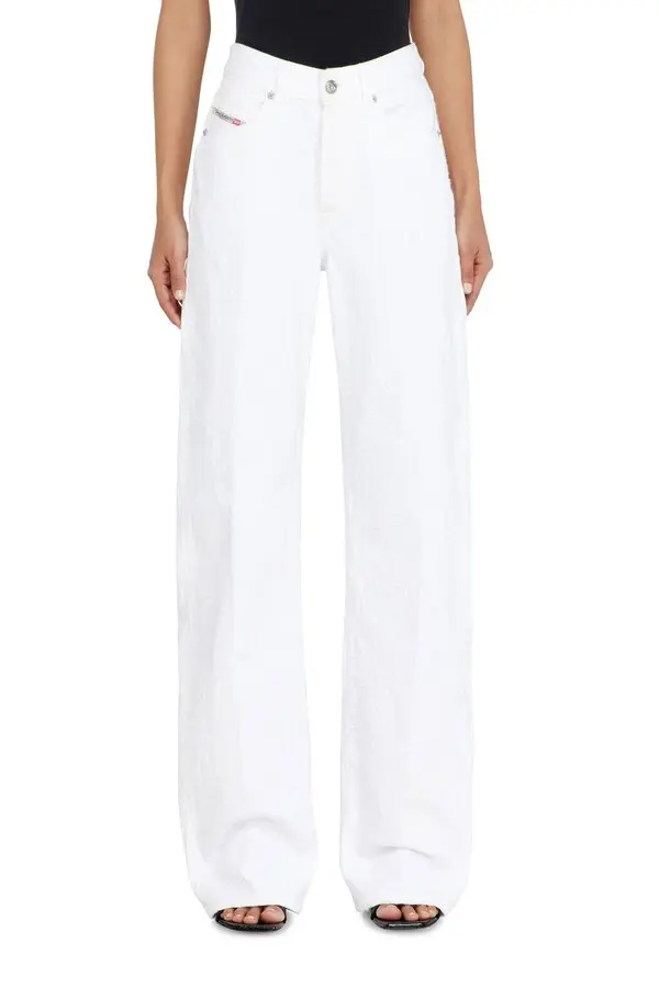 DIESEL® D-sent High Waist Straight Leg Jeans