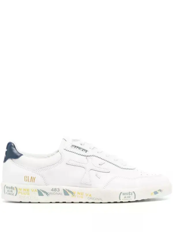 Premiata Leather Lace-up Sneakers
