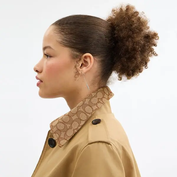 COACH OUTLET Trench Coat With Signature Piping