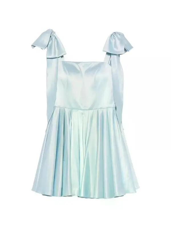 Leen Mougrhabi Reve Bow Detail Mini Dress