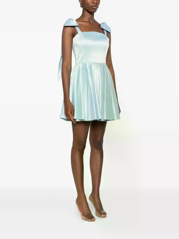 Leen Mougrhabi Reve Bow Detail Mini Dress