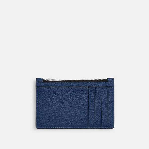 COACH OUTLET Zip Card Case With Car Print