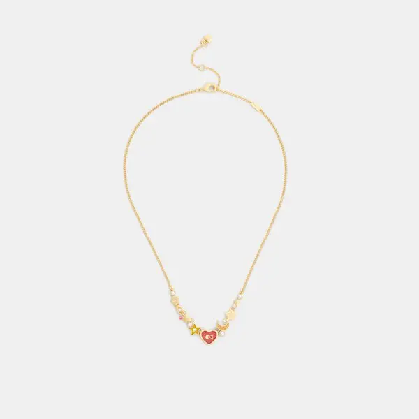 COACH OUTLET Celestial Stars And Hearts Necklace