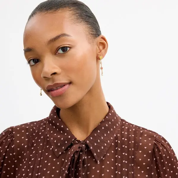 COACH OUTLET Celestial Linear Drop Earrings