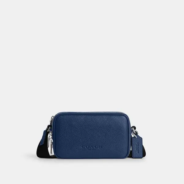 COACH OUTLET Coach Colton Crossbody Bag 19 - Silver/deep Blue