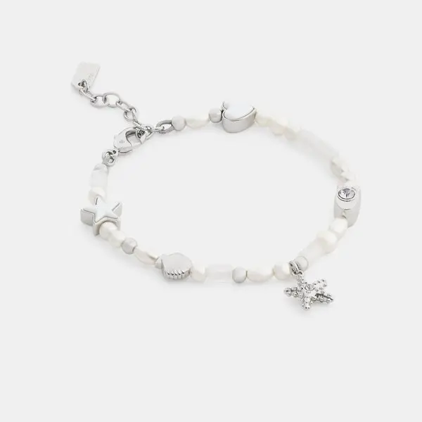 COACH OUTLET Pearl And Seashell Bracelet - Silver/pearl
