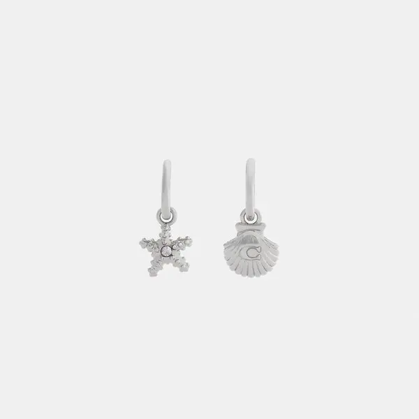 COACH OUTLET Seashells Huggie Earrings