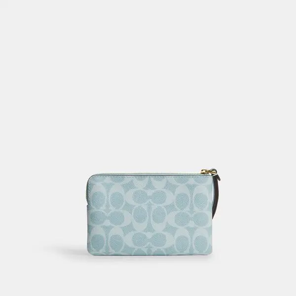 COACH OUTLET Signature Canvas Wristlet