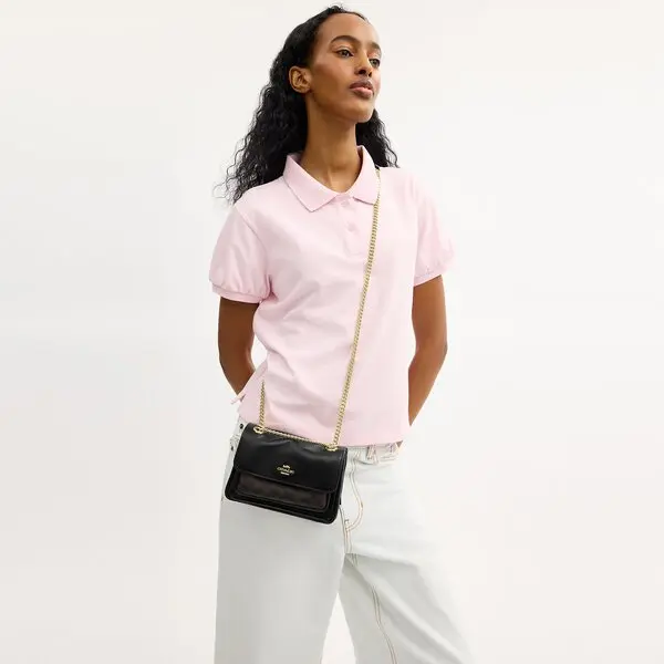 COACH OUTLET Coach Signature Canvas Elodie Crossbody Bag 18