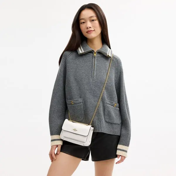 COACH OUTLET Coach Elodie Crossbody Bag 18 - Gold/chalk