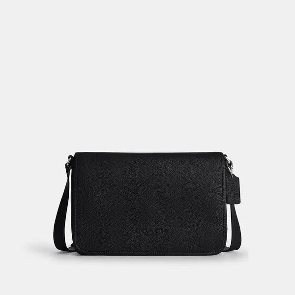 COACH OUTLET Coach Colby Messenger Bag 32 - Silver/black