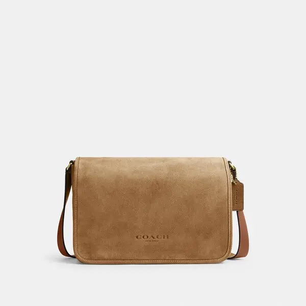 COACH OUTLET Colby Messenger Bag 32 - Silver/cedar