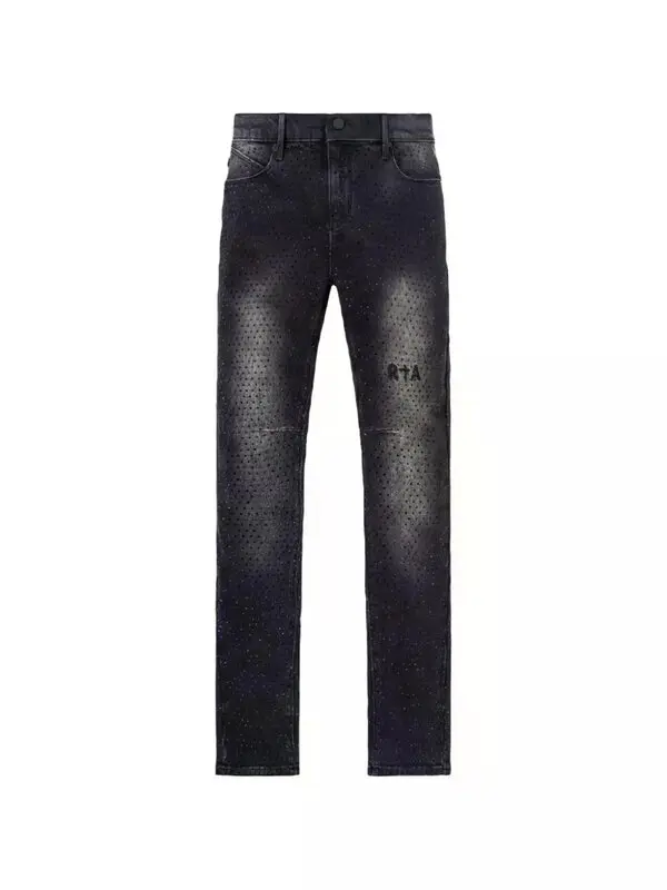 RtA Bryant Crystal-embellished Jeans