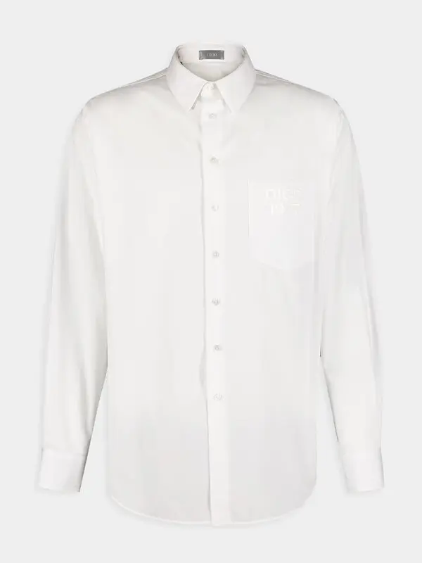 Dior Shirt Emb Francois - White