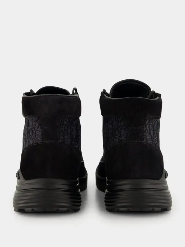 Dior Leather Combat Boots