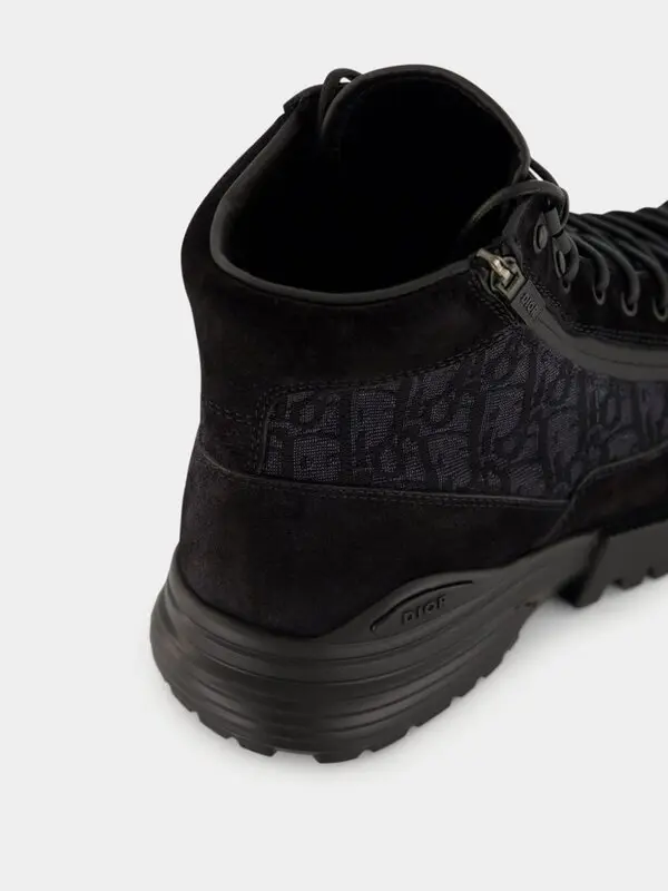 Dior Leather Combat Boots